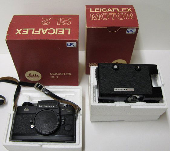 Leicaflex Sl2 Mot Camera Body With Motor, Camera;