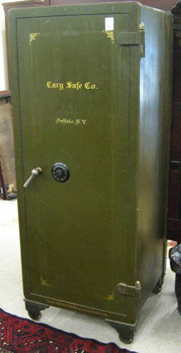 Tall Floor Safe, Cary Safe Co., Buffalo, New York
