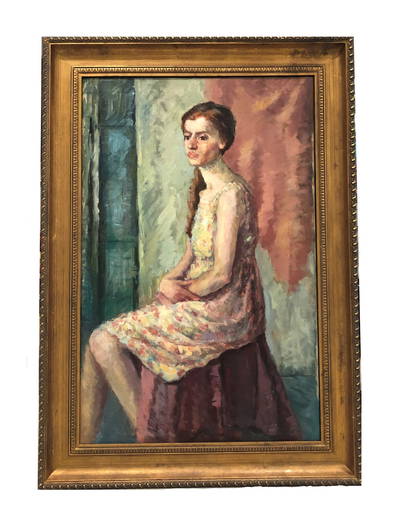 Augustus Edwin John (1878 1961). Oil On Canvas.