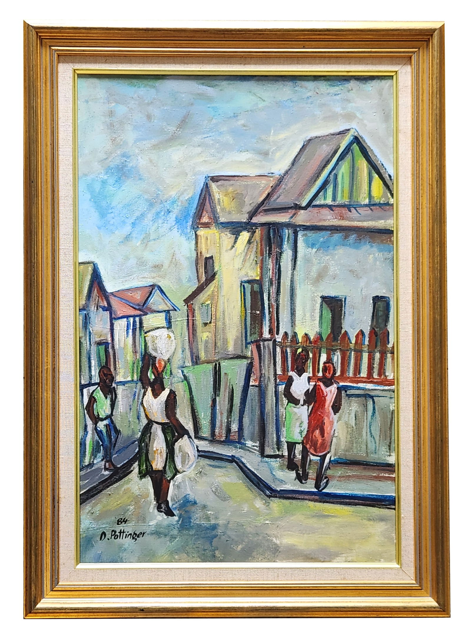 David Pottinger (1911 - 2007) Jamaica Auction