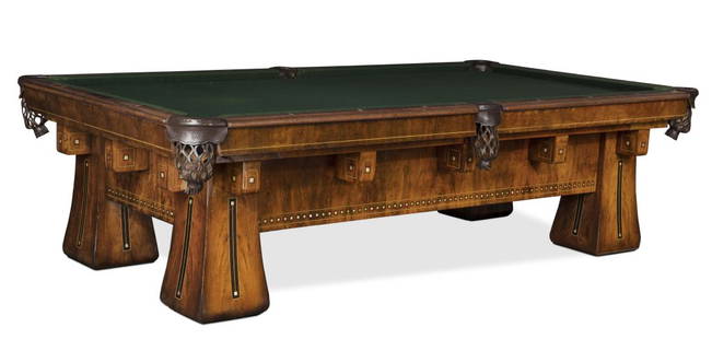 Monarch Pool Table With Side Pockets, Brunswick & Balke