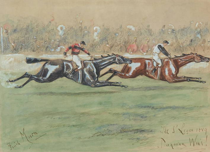 George F Mason, The St. Leger 1889, Donovan Wins!