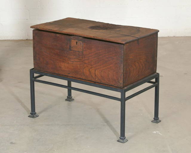 An English oak box on stand - Sep 10, 2021 | Andrew Jones Auctions in CA