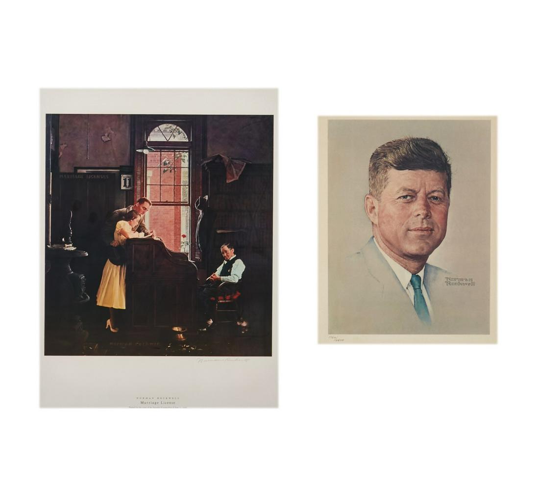 Norman Rockwell, John F. Kennedy, Marriage License