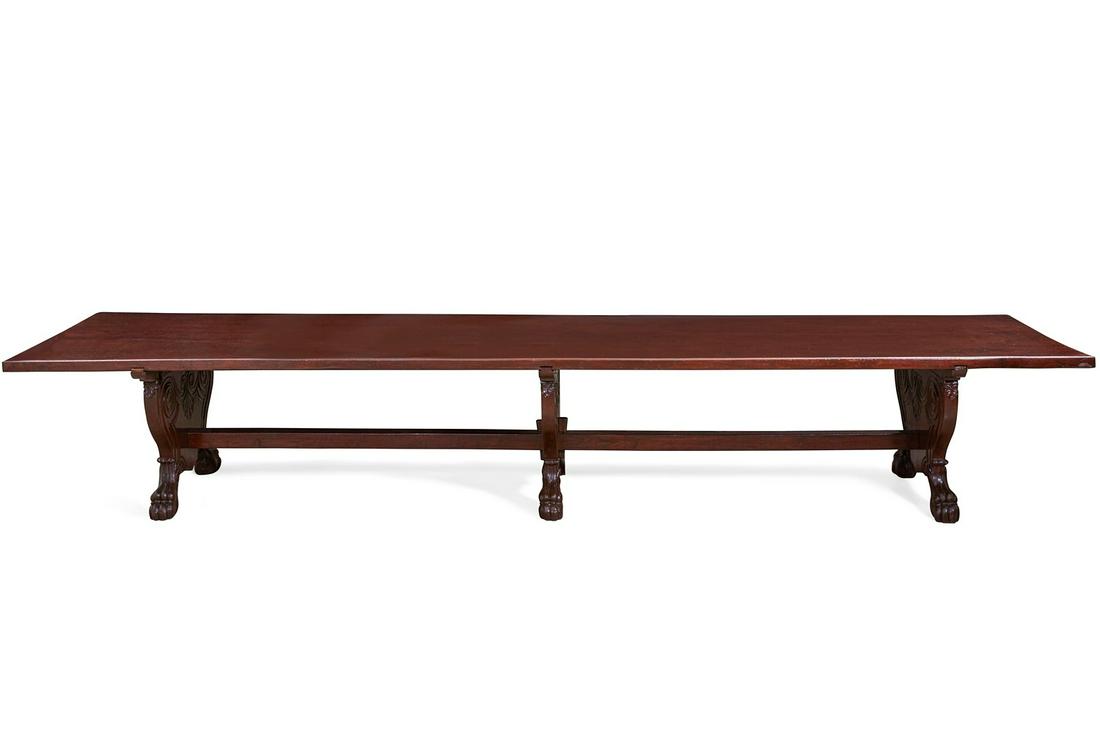 Italian Renaissance Style Walnut Refectory Table