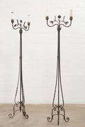 WROUGHT-IRON BETTY LAMP, (#2400) on Aug 27, 2022 | Jeffrey S. Evans ...