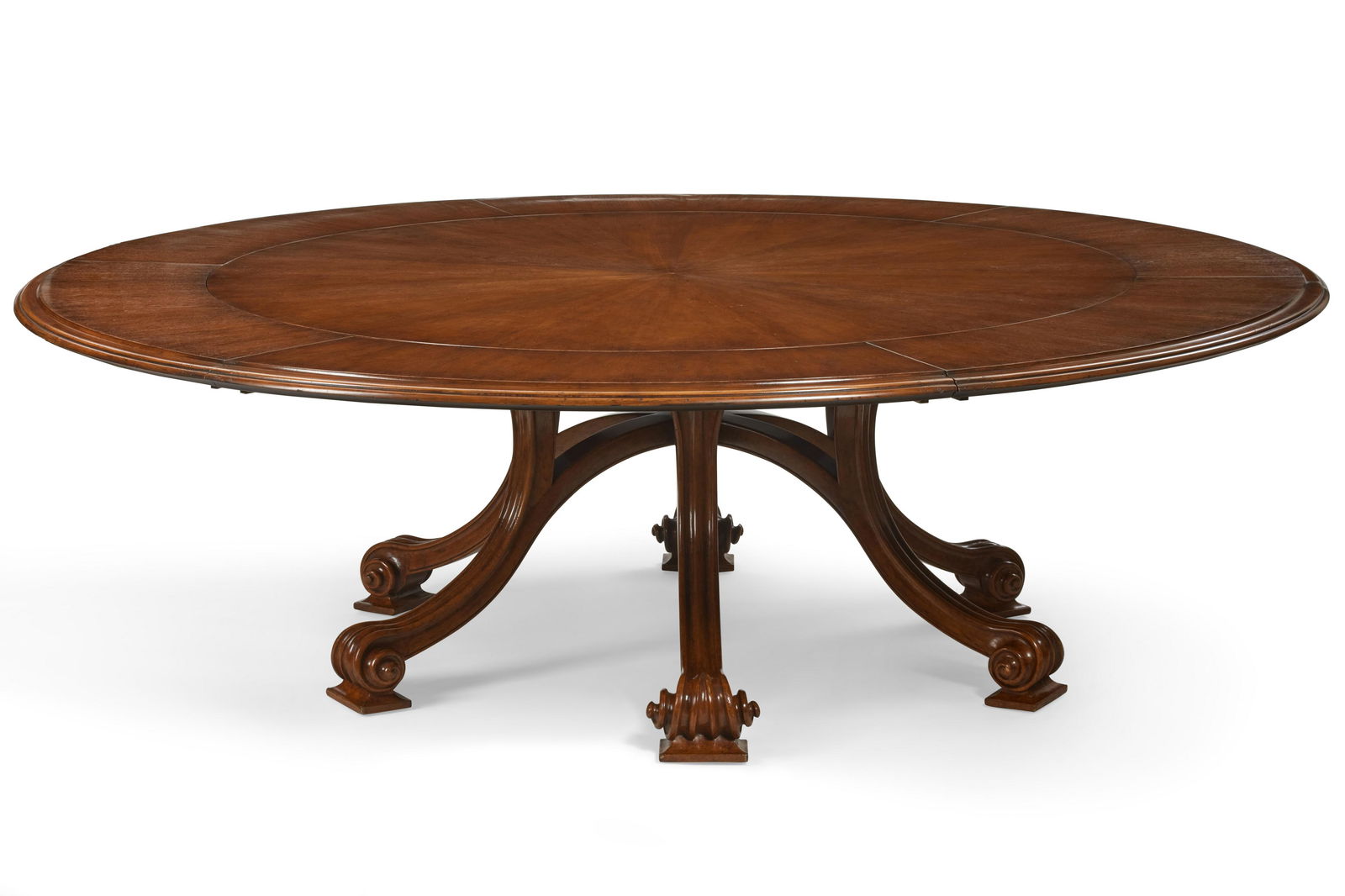 A Therien Studio walnut Volute dining table - Oct 09, 2022 | Andrew ...