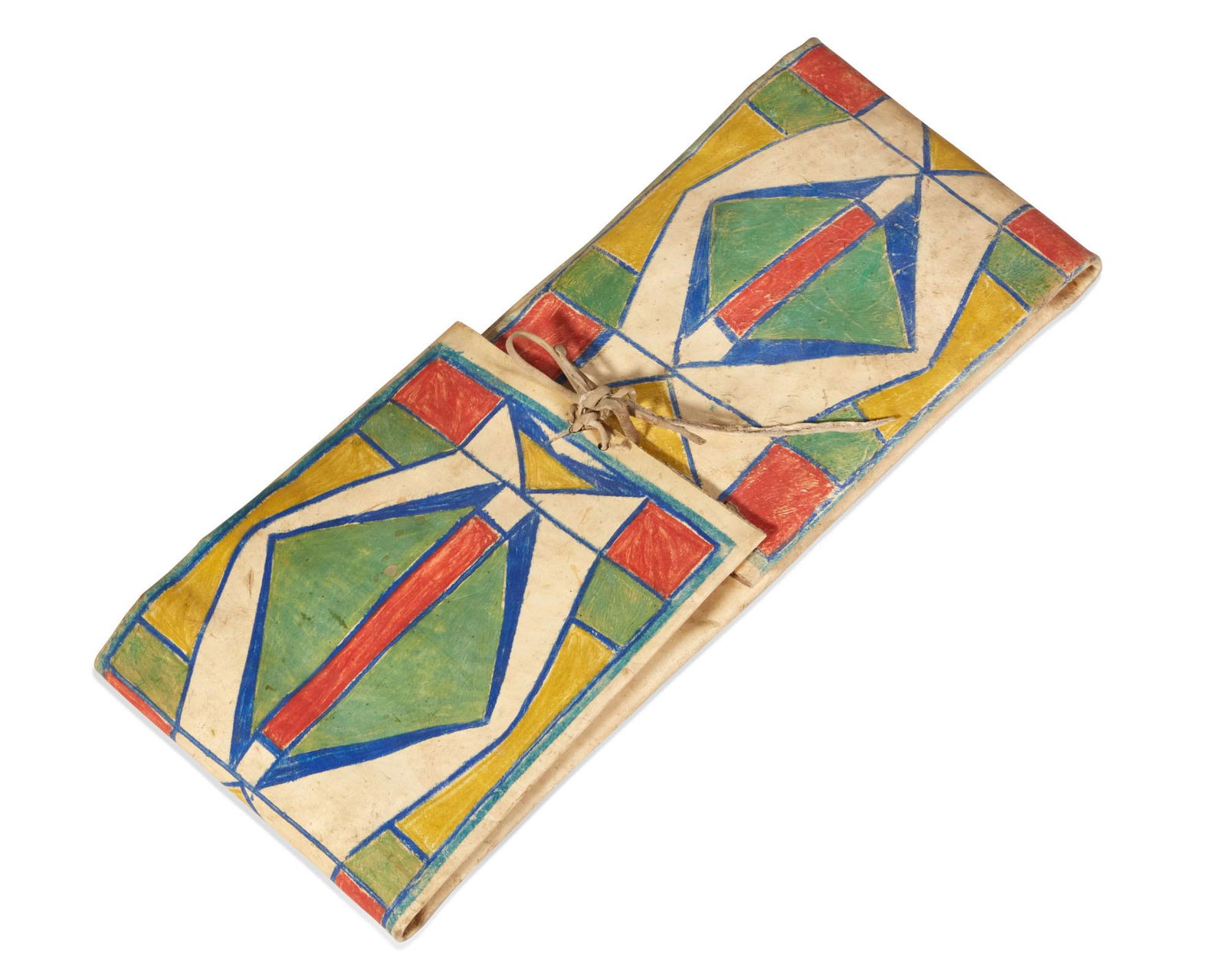 A Native American parfleche envelope (#0245) on Jan 15, 2023 | Andrew ...