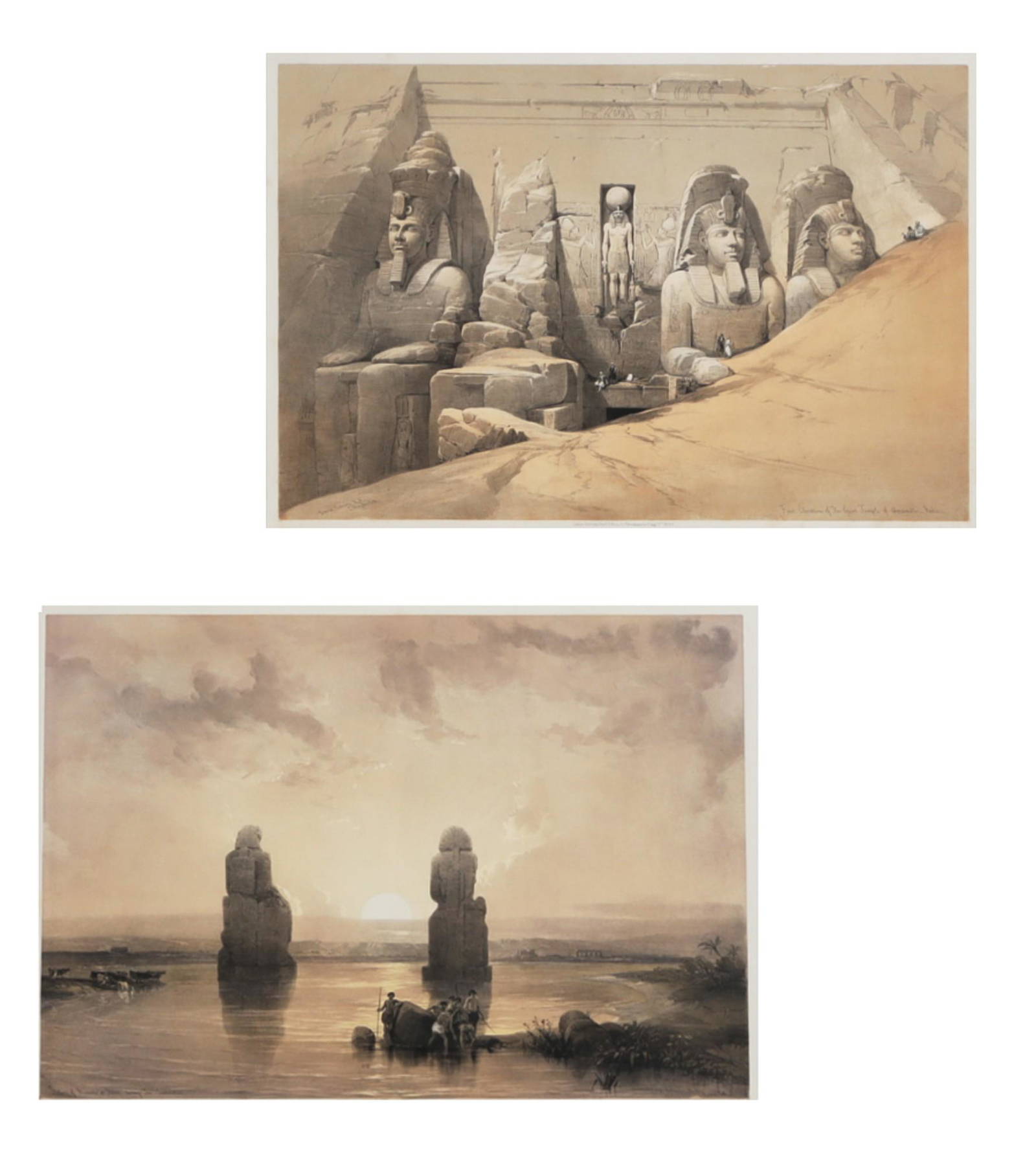 After David Roberts RA, Views of Egypt, lithos (#0224) on Mar 27, 2023 ...