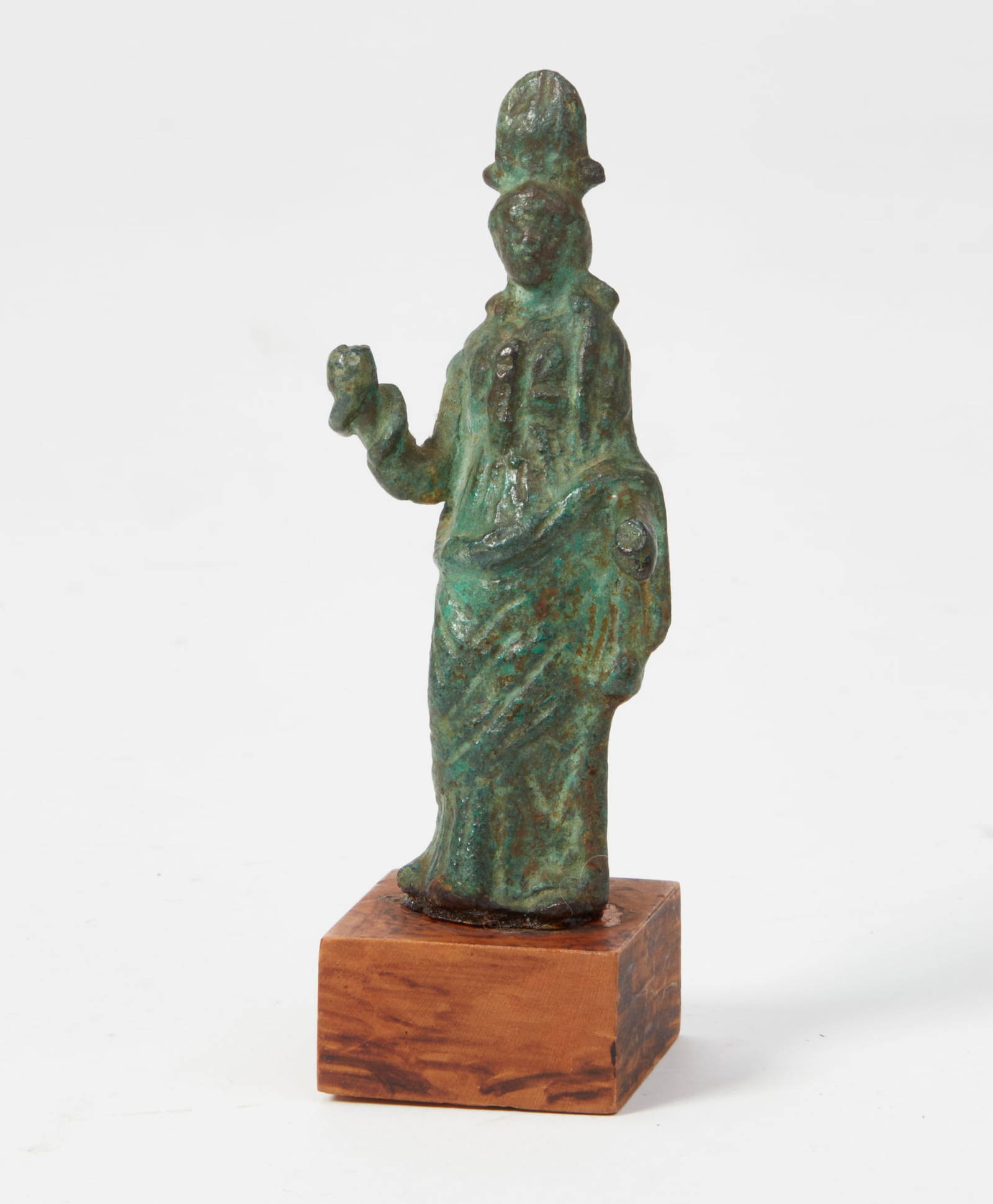 A Roman Style Verdigris Bronze Model Of A Goddess Auction