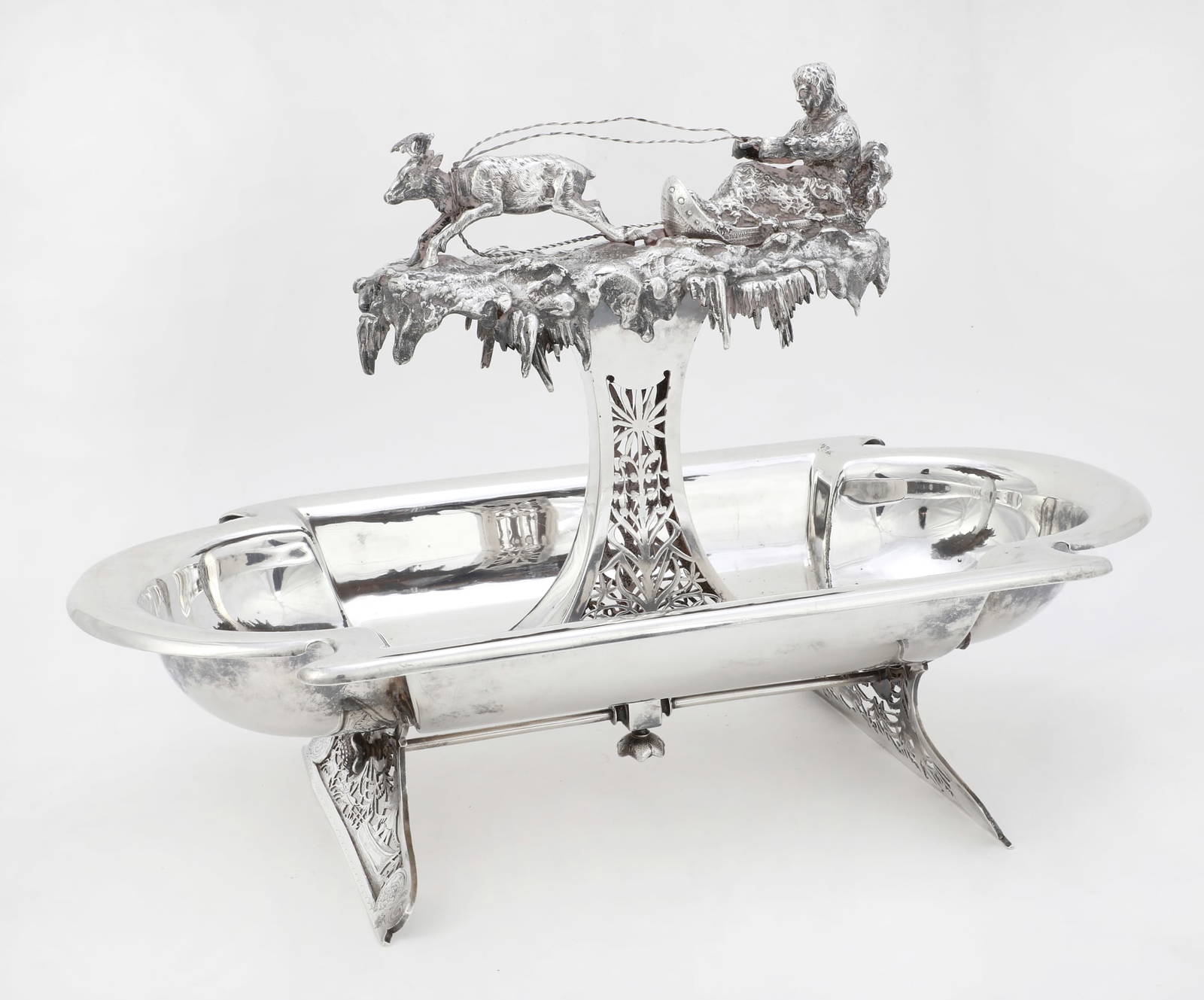 A Gorham Silver Soldered Hibernal Centerpiece Auction
