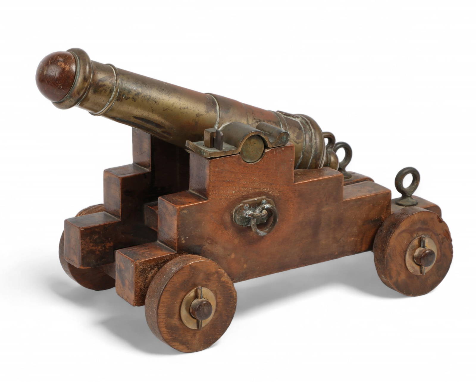 An English Model Of A Naval Signal Cannon Auction
