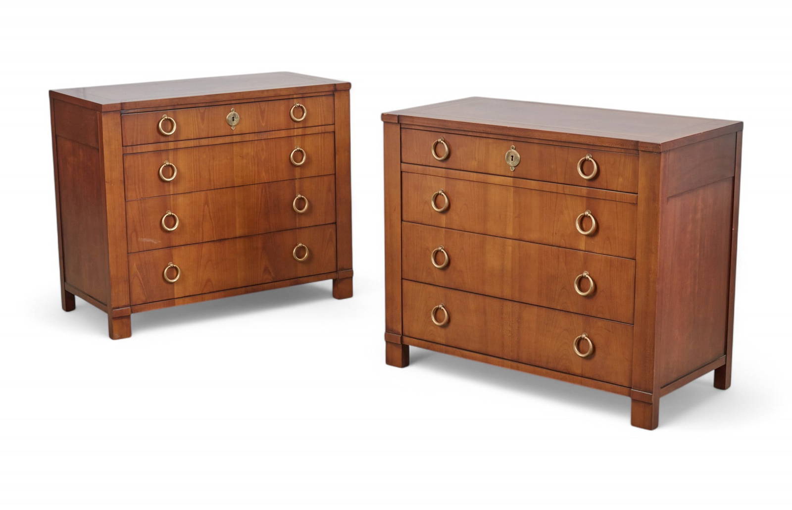 A Pair Of Baker Neoclassical Style Chests Auction