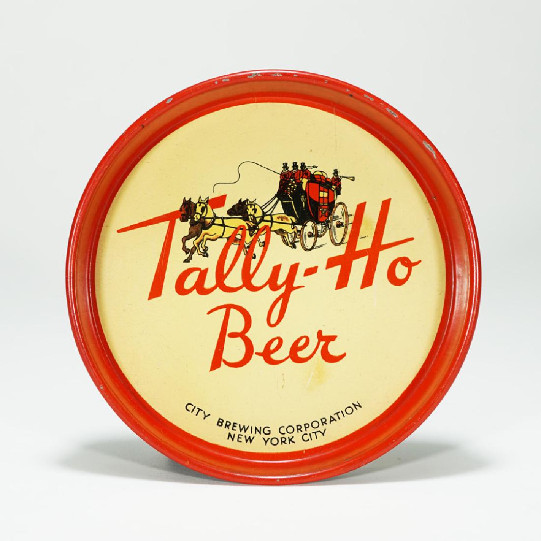 Tally Ho Beer Tip Tray