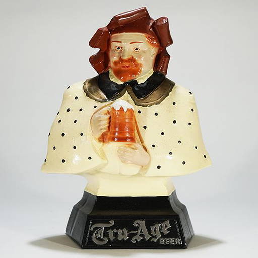 Tru Age Beer Back Bar Statue Rare