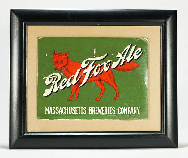 Red Fox Ale PRE-PROHIBITION Celluloid TOC Sign - Jan 30, 2021 | Morean ...