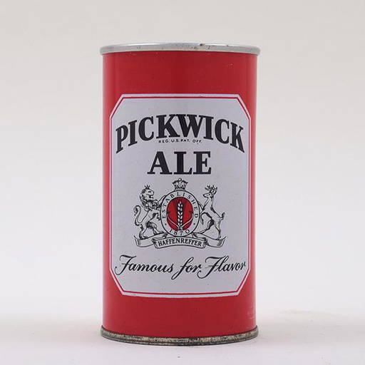 Pickwick Ale BOSTON Zip Top 108-33 - Apr 10, 2021 | Morean Auctions in MA