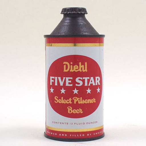 Diehl Five Star Beer Cone Top 159 17