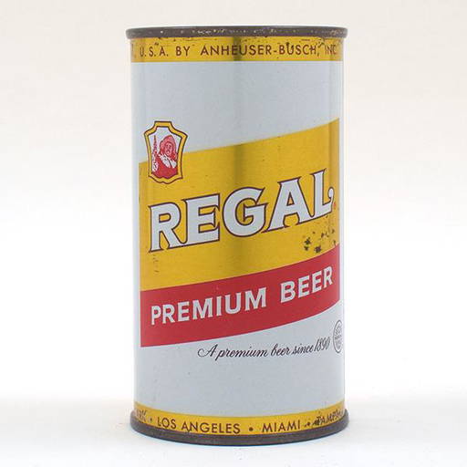Regal Beer Flat Top Anheuser Busch Miami 121 30