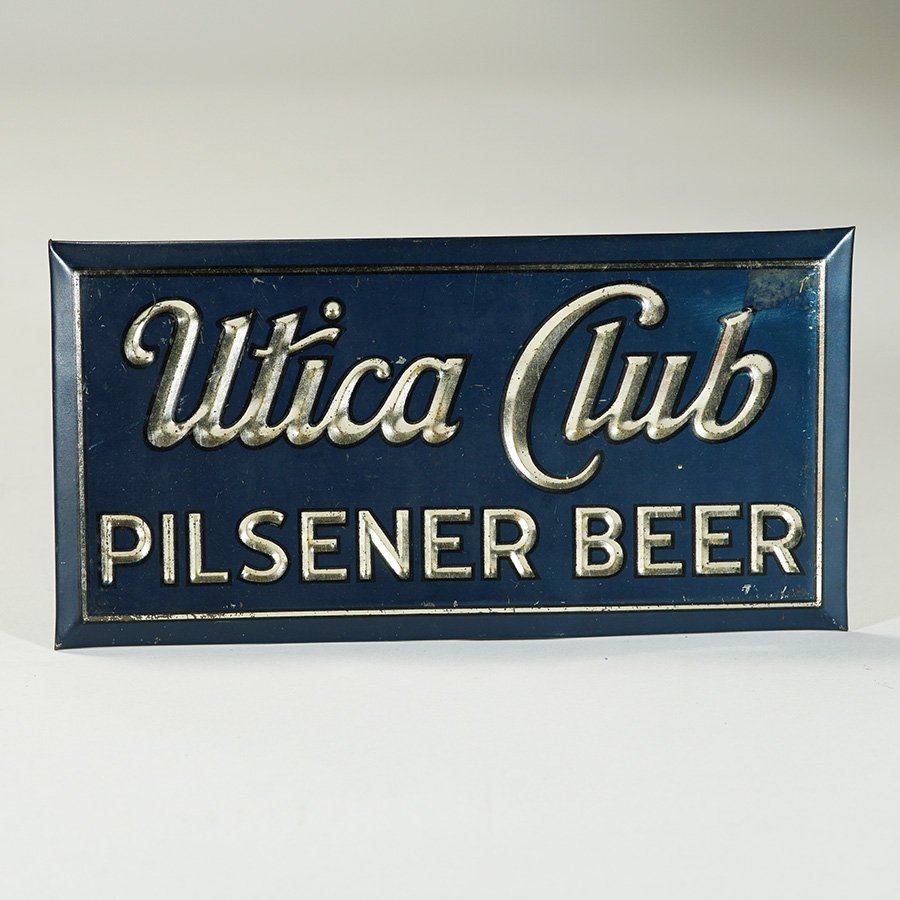Utica Club Pilsener Beer Toc Sign