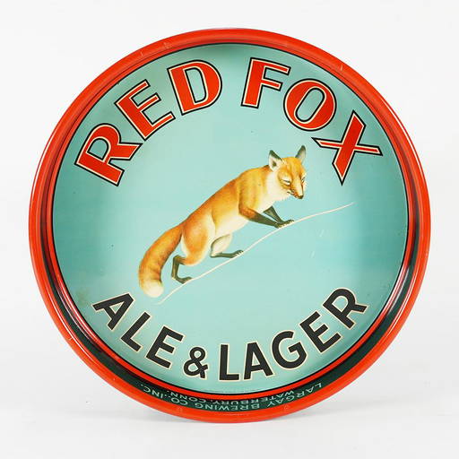 Red Fox Ale Lager 13 Inch Tray (#0544) on Aug 28, 2022 | Morean ...