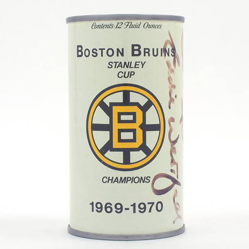 Black Label Bruins 1971-72 Stanley Cup Pull Tab SIGNED BY WESTFALL ...