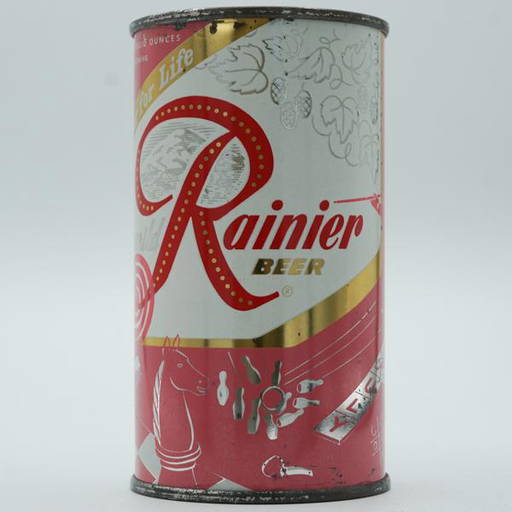 Rainier Beer Games Flat Top Pink Seattle Ccc