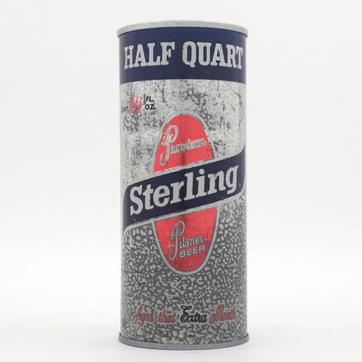 Sterling Beer 16 Oz Early Ring Pull Tab 168 5