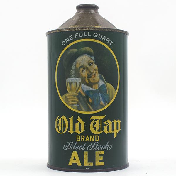 Old Tap Ale Quart Cone Top Ultra Rare Actual 216-8 Auction