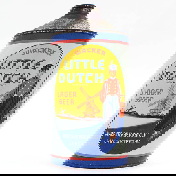 Wacker Little Dutch Beer Quart Cone Top Rare Actual 220-15 Auction