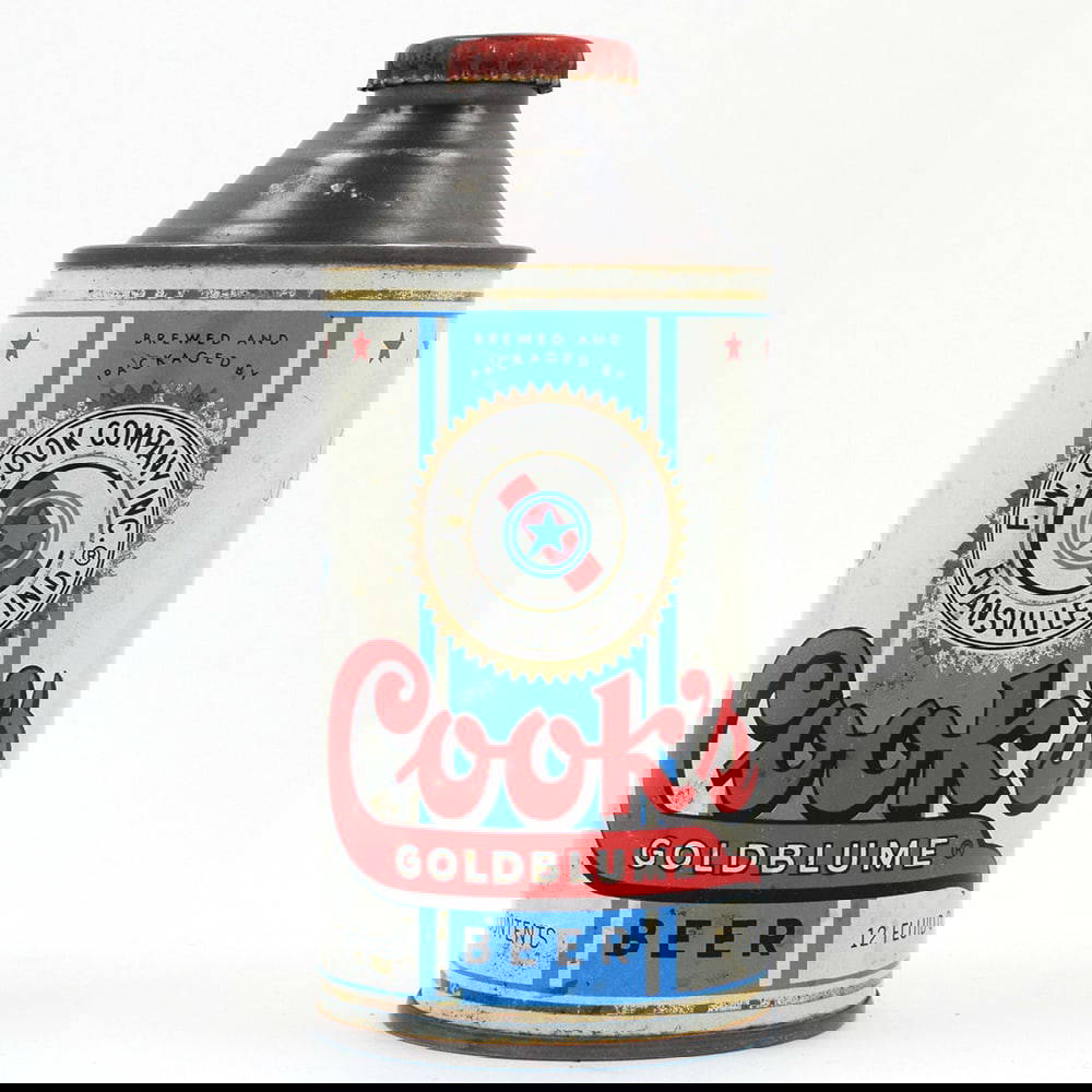 Cooks Beer Cone Top 158-9 Auction