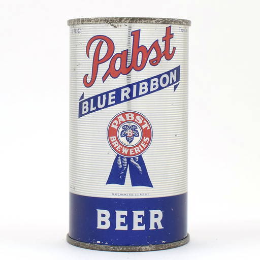 Pabst Blue Ribbon Beer Flat Top Peoria Red Keglined 96 Years 110 6