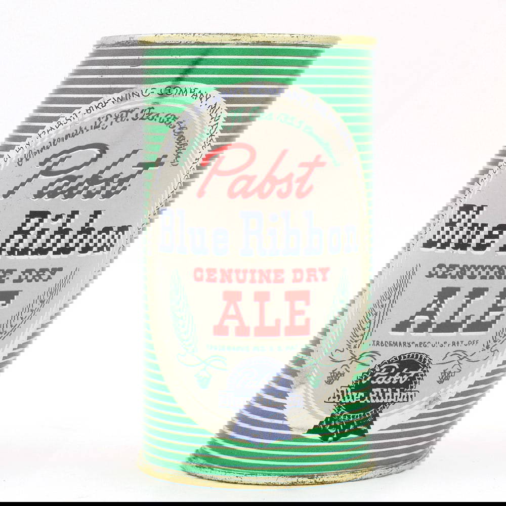 Pabst Blue Ribbon Ale Flat Top Minty 111-2 Auction