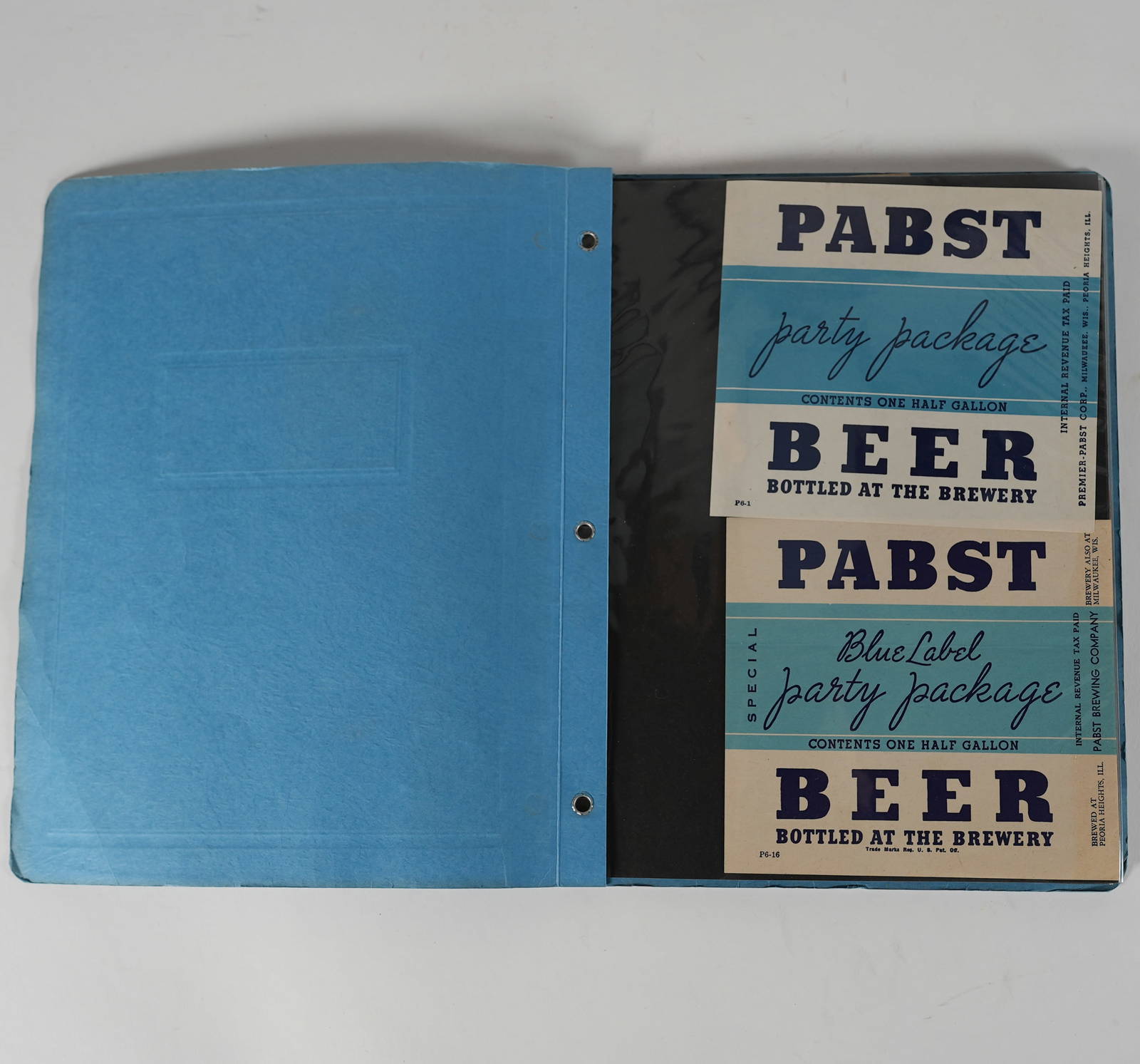 Pabst Blue Ribbon Old Tankard Ale Extra Light Eastside Old Tap Big Cat ...