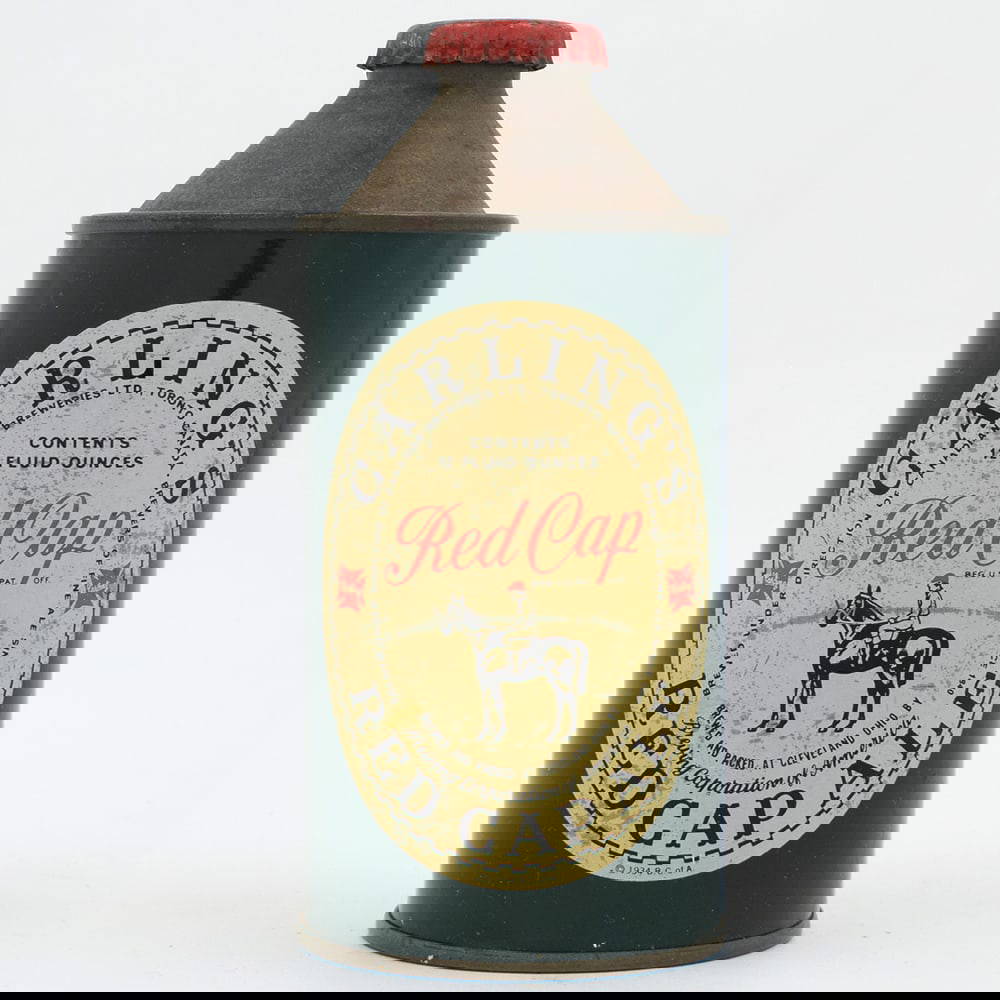 Carlings Red Cap Ale Cone Top 156-26 Auction