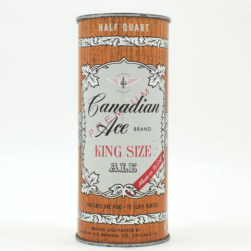 Canadian Ace Ale 16 Ounce Flat Top Unlisted