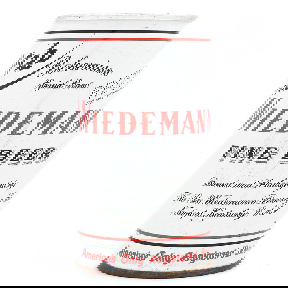 Wiedemann Beer Zip Top Pull Tab Promo 134-28 Auction