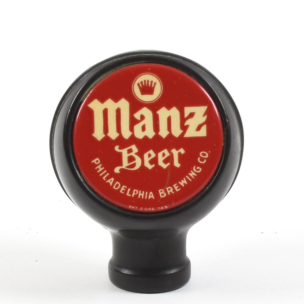 Manz Beer 1940s Ball Tap Knob Auction