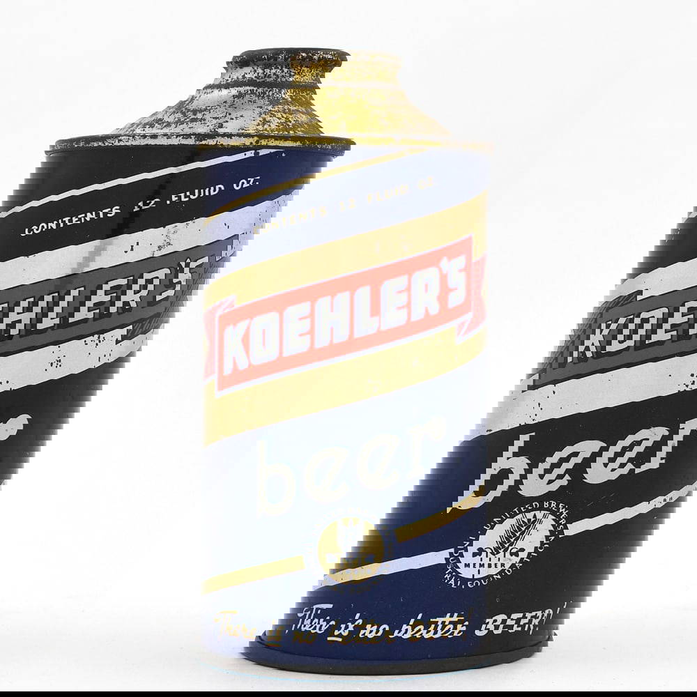 Koehler Beer Cone Top 171-24 Auction