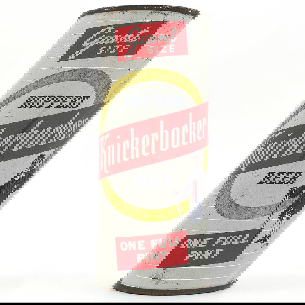 Ruppert Knickerbocker Beer 16 Ounce Flat Top 231-14 Giant Size Auction