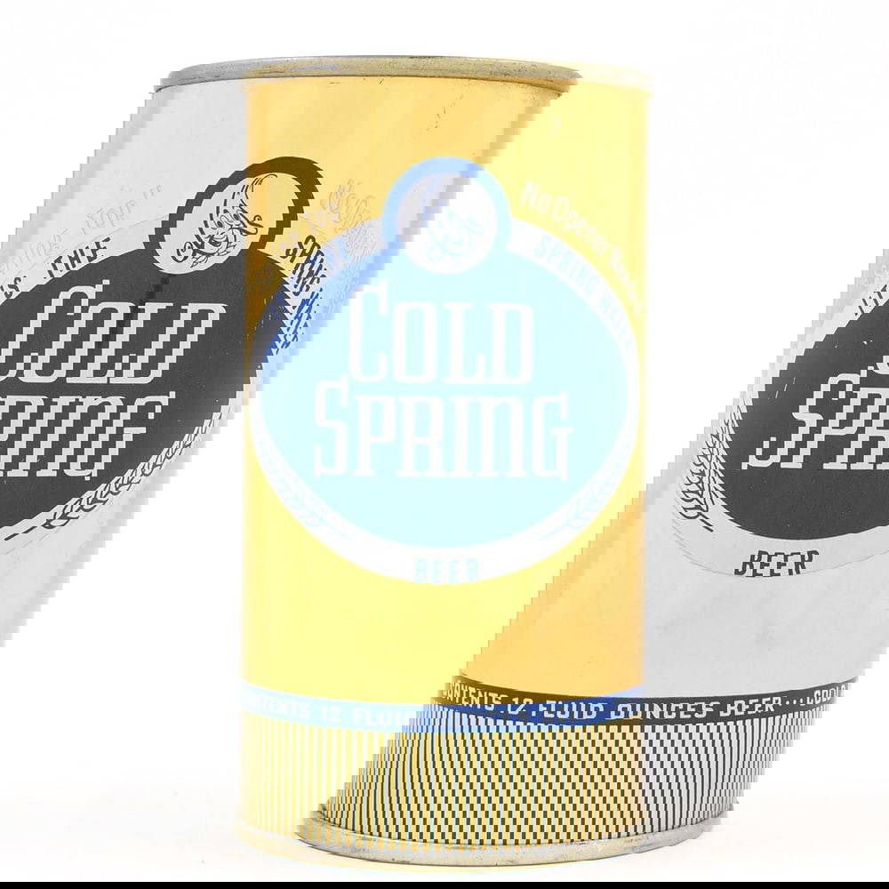 Cold Spring Beer Bank Lid Pull Tab Dark Blue 55-31 Auction