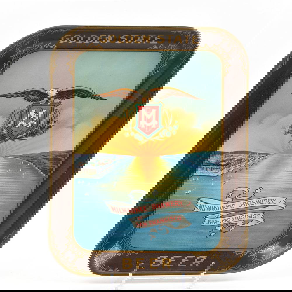 Golden State Beer Pre-prohibition Serving Tray - Jun 22, 2025 | Morean ...