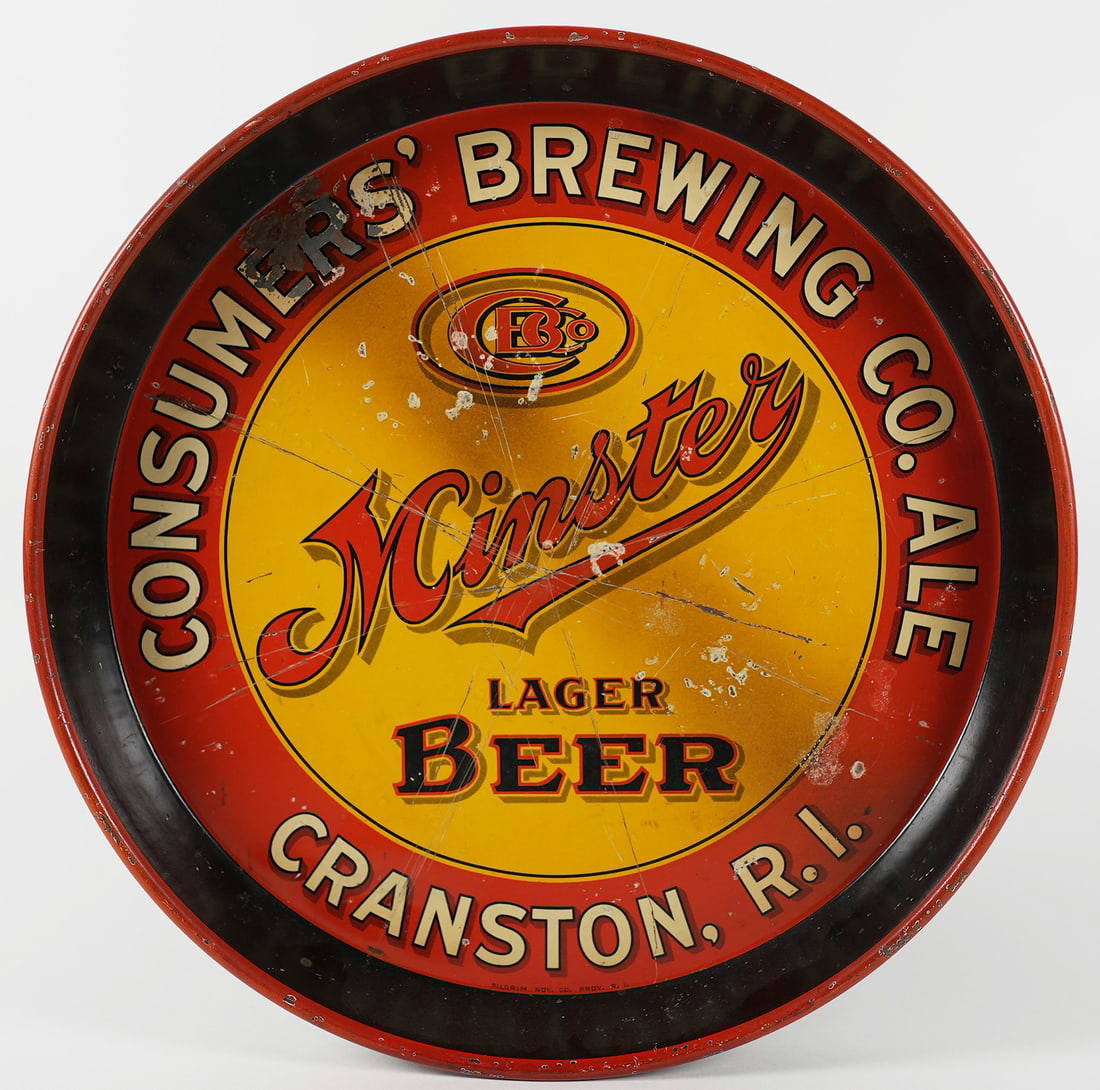 Minster Lager Beer Consumers Brewing Cranston Ri Pre-pro Tray Ultra ...