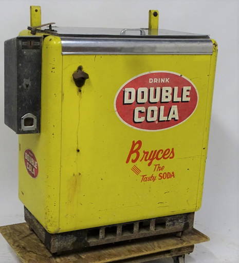 Original Double Cola Coin Op. Soda Machine