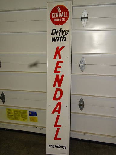 Vintage Kendall Oil Sign