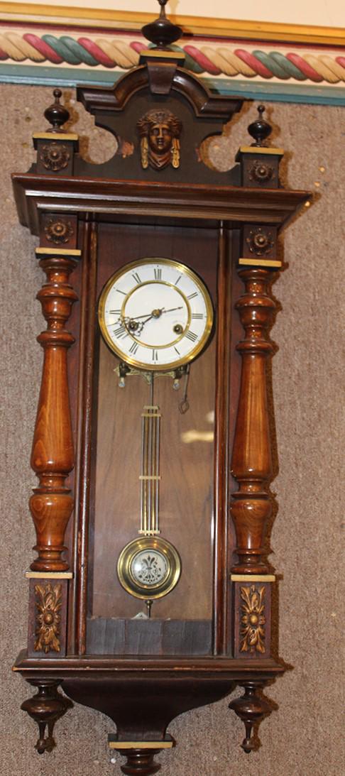 Vienna Regulator Clock with Jenny Lind Head - Jan 26, 2020 | Ralph ...