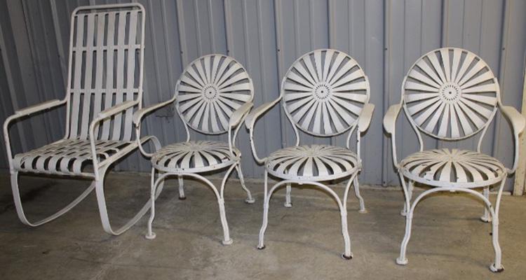 For Auction: 4 Antique Spring Chairs (#0011) on May 03, 2020 | Ralph ...