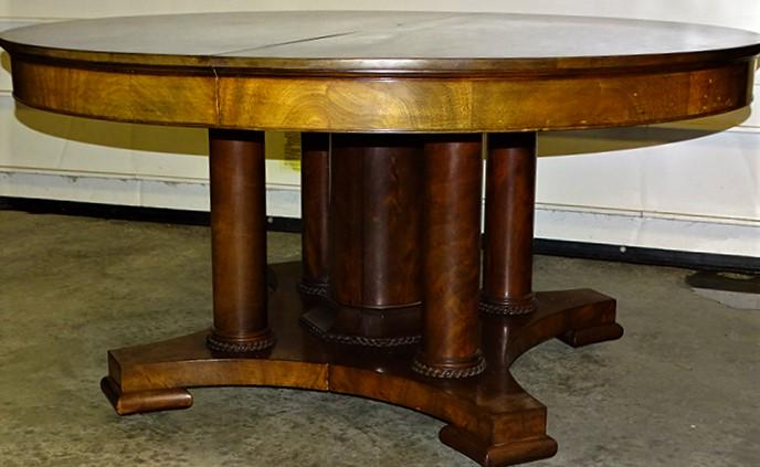 Fabulous Mahogany 60" Banquet Table with 8 Leaves - Jun 28, 2020 ...