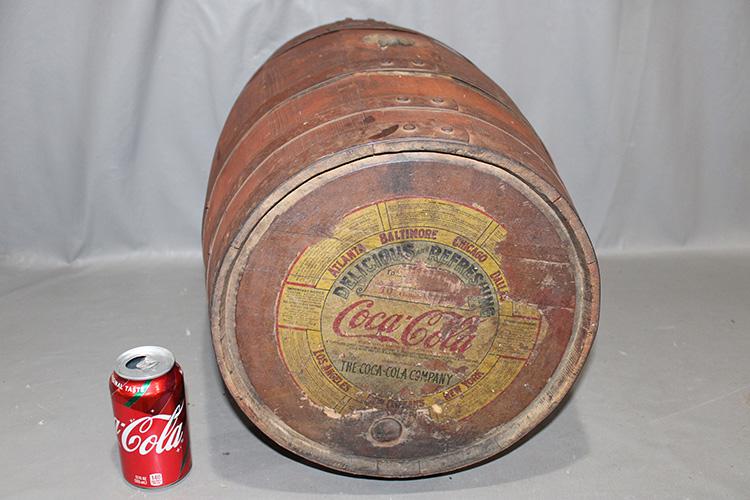 Original Coca-Cola Barrel With A Great Label In Red - Apr 24, 2022 ...