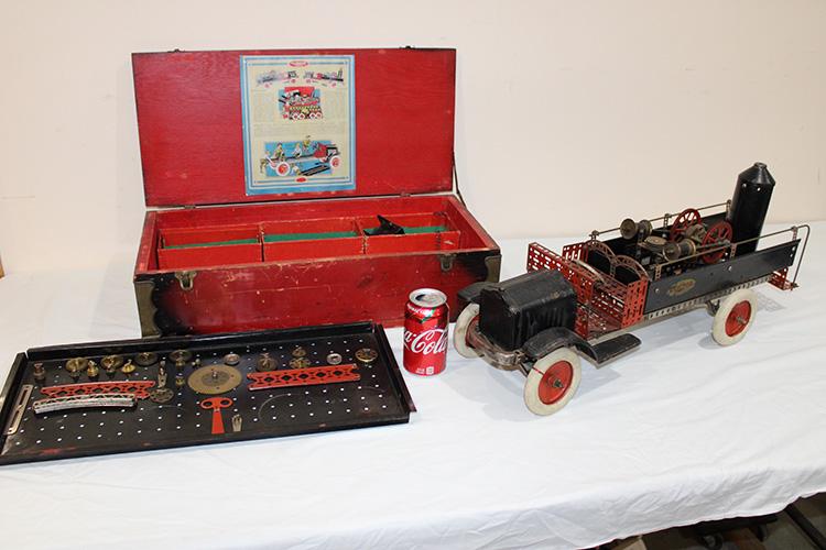 Exceptional "The New E rector" 1929 Fire Engine With Original Box ...